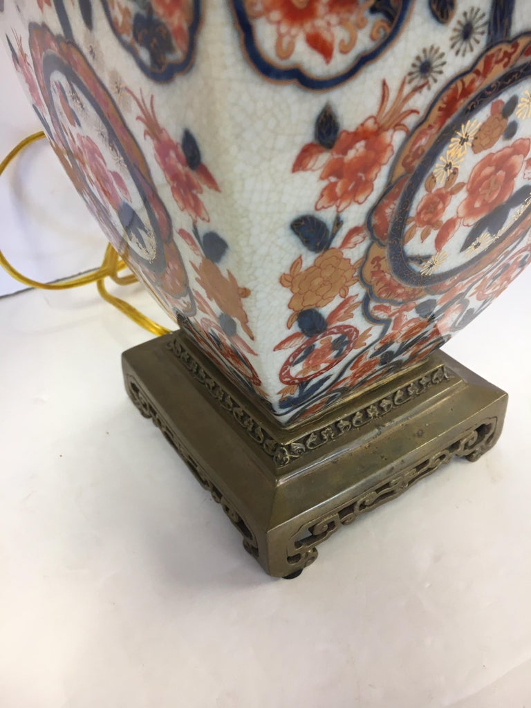 Asian Inspired Porcelain Table Lamp at 1stDibs