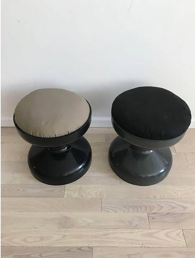 Pair of 1967 Rocchetto Stools for Kartell at 1stDibs