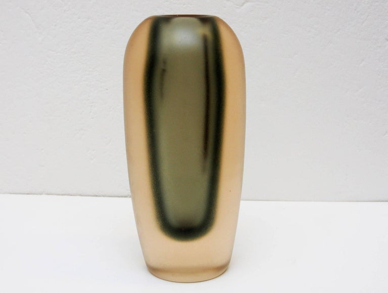 Rocket Vase K2026 by Willy Johansson for Hadeland Norway 1950s at 1stDibs