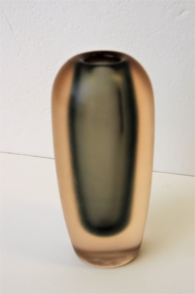 Rocket Vase K2026 by Willy Johansson for Hadeland Norway 1950s at 1stDibs