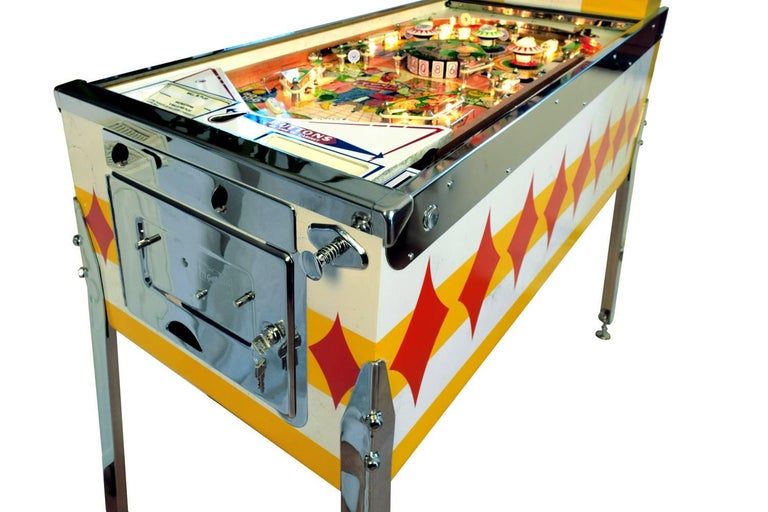 Gottlieb Hit-a-Card, Vintage Pinball Machine 1967, Fully Restored For ...