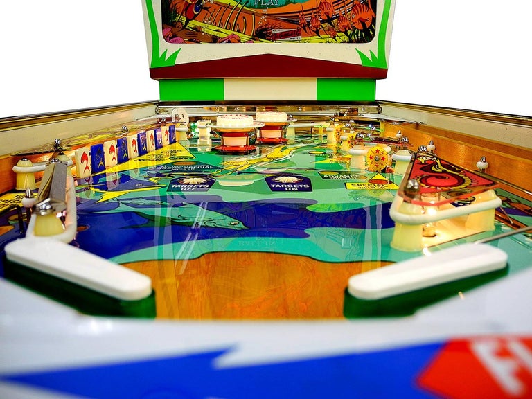 Gottlieb Atlantis, Vintage Pinball Machine 1975, High-End Restored For ...