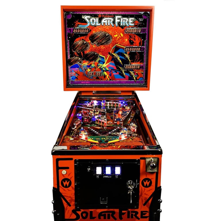 Williams Solar Fire, Vintage Pinball Machine 1981, High-End Restored at ...