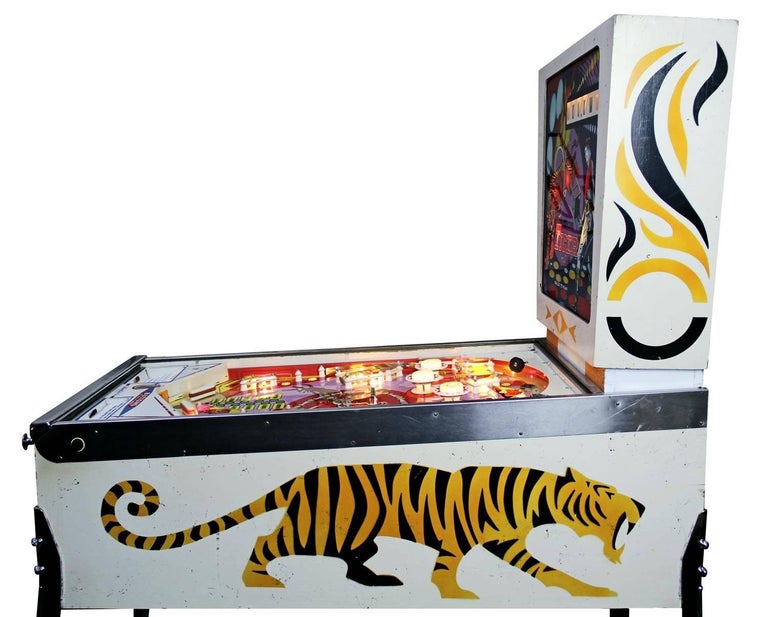 Gottlieb The Cirqus Tiger, Vintage Pinball Machine 1975, Fully Restored ...