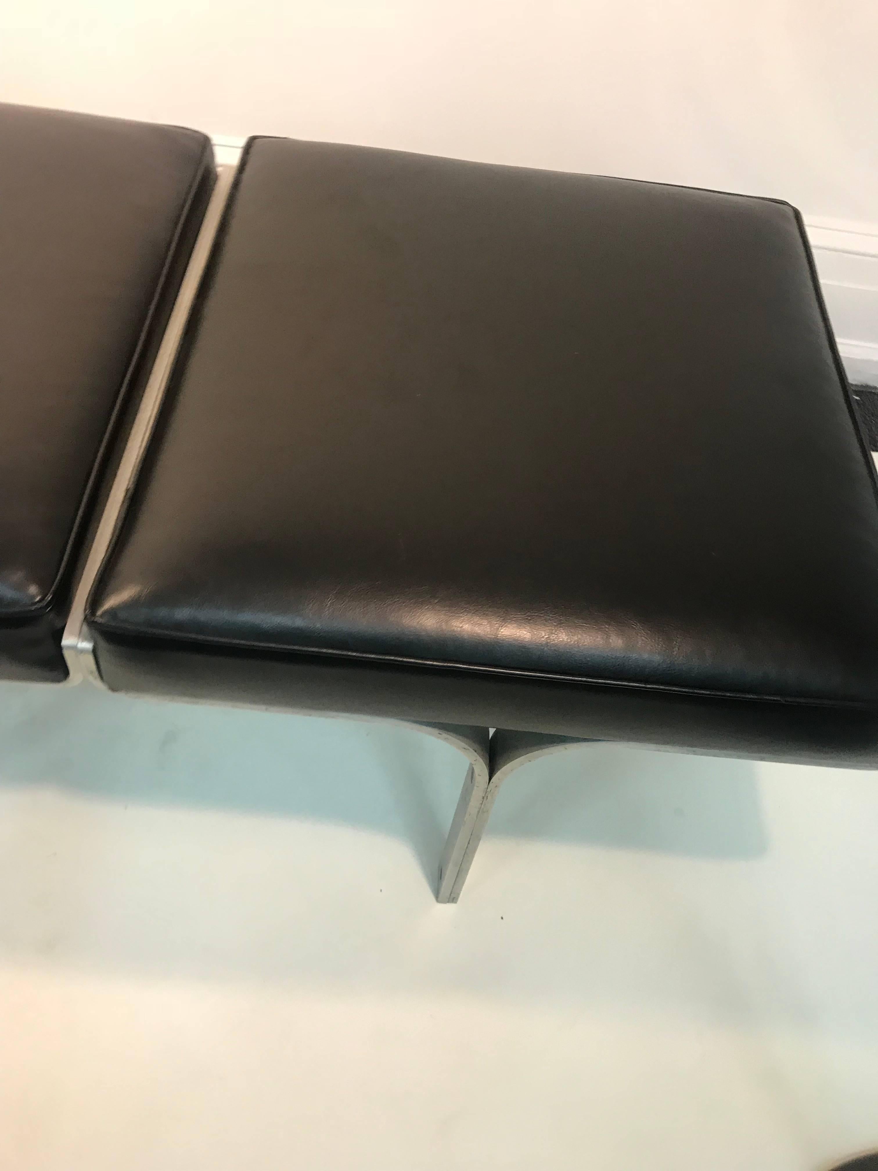 Cast Aluminum "Link" Bench by John Behringer, circa 1960s For Sale at ...