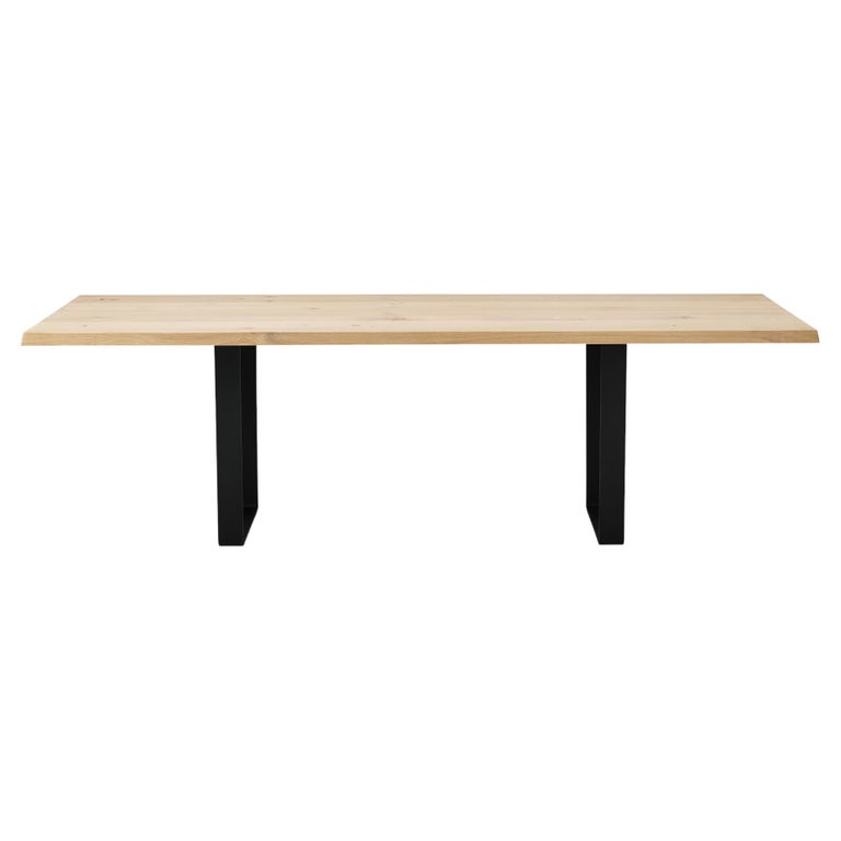 Customizable Dining Table 'Lowlight' 270, Natural Oak For Sale at 1stDibs