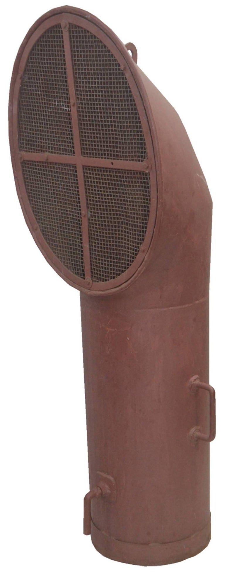 Iron Ship Cowl Air Vent 56.3 in / 143 cm For Sale at 1stDibs | air vent ...