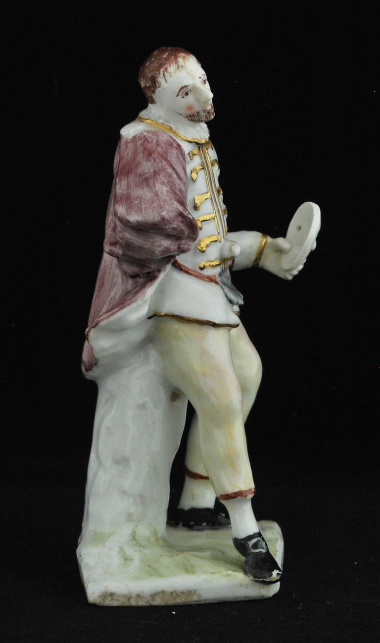 Figure 'Scapino,' from the Commedia Dell'arte, Bow Porcelain, circa ...