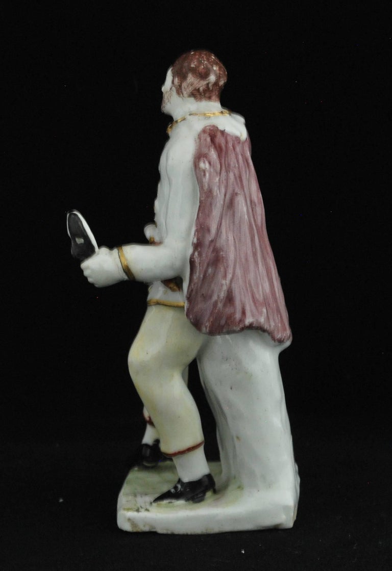 Figure 'Scapino,' from the Commedia Dell'arte, Bow Porcelain, circa ...