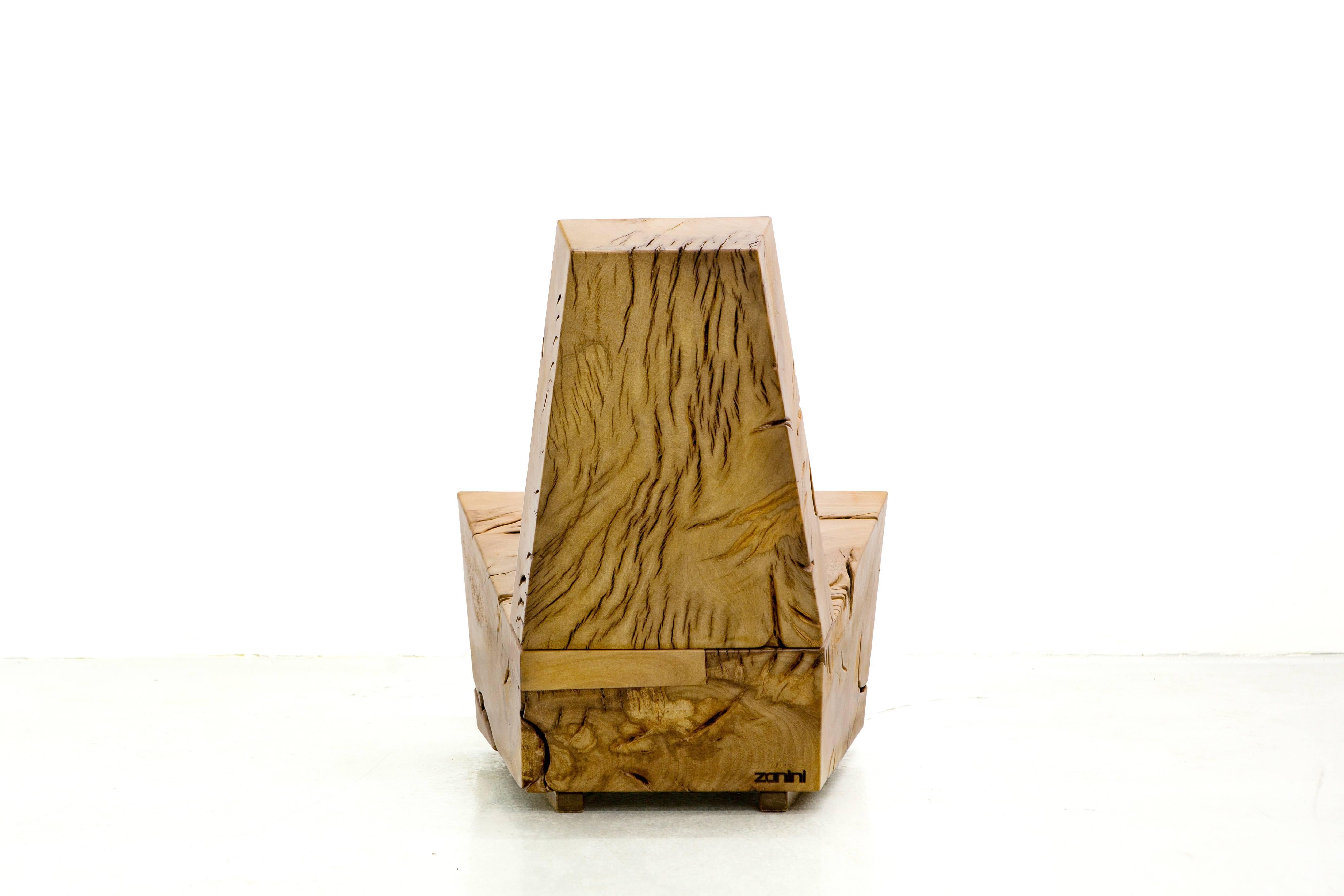 Contemporary Armchair, Brazilian Design by Zanini De Zanine at 1stDibs ...