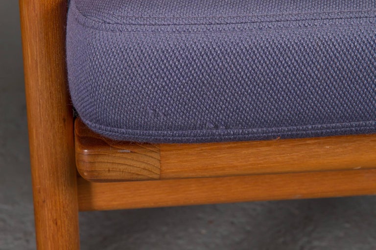 Pair of Armchairs with Finger Joint Arms by PJ Danmark For Sale at 1stDibs