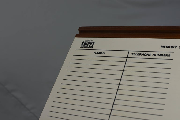 Retro Chippy Heath Telephone Seat at 1stDibs