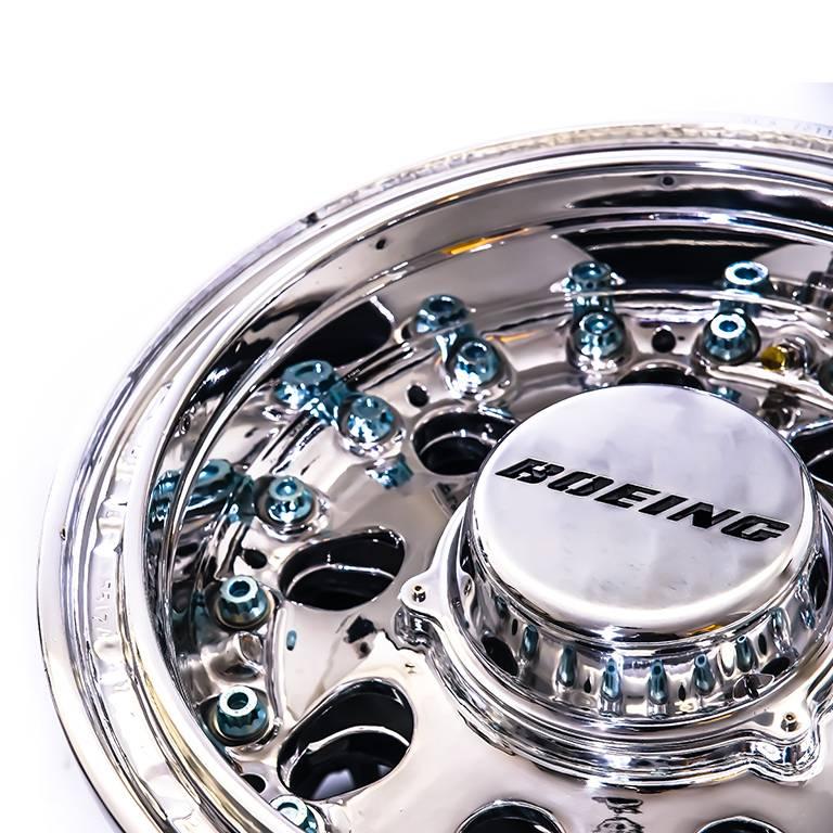 Polished Boeing 747 Wheel Coffee Table For Sale at 1stDibs | boeing 747 ...