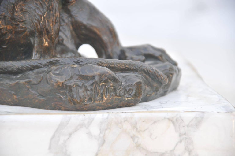 Maurice Roger Marx, Sitting Monkey, French School, circa 1920 For Sale ...