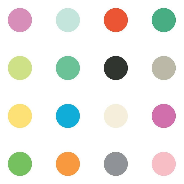 Dots Grayscale on Smooth Paper For Sale at 1stdibs