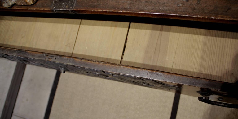 Japanese Tansu Cedar Elm Chest Sendai Style 19th Century For Sale at ...