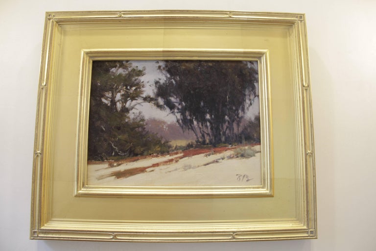 Brian Blood California Impressionist Pebble Beach Eucalyptus For Sale ...