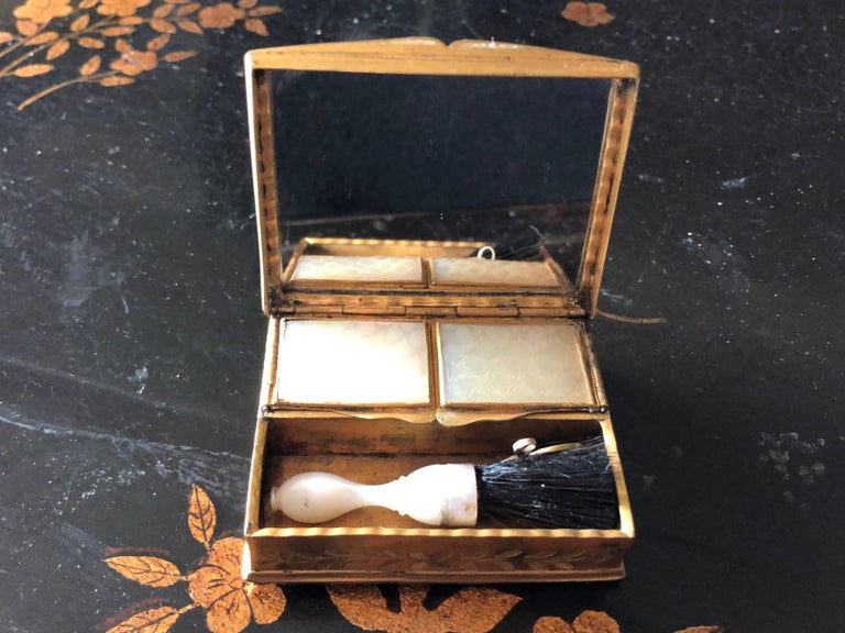 French Patch Box or Beauty Mark 'Marque de beauty/Mouches' Box at ...