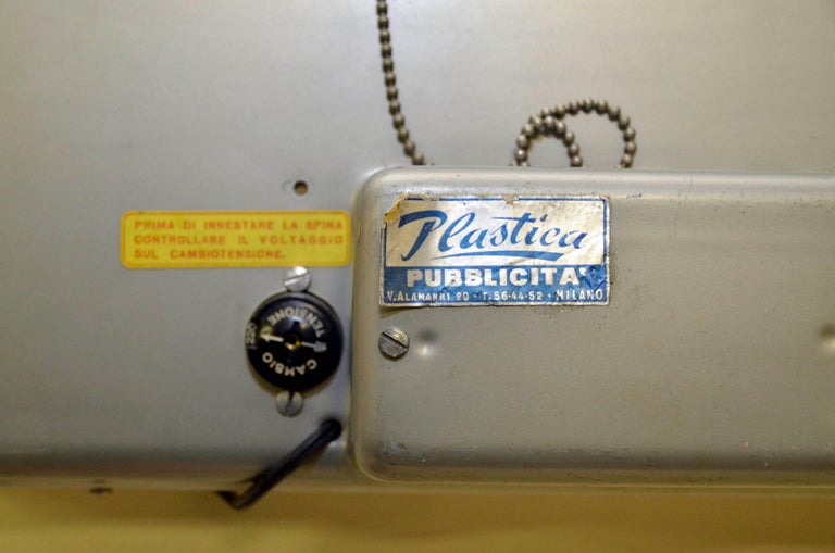 1960s Vintage Italian Bitter Campari Illuminated Sign at 1stDibs ...
