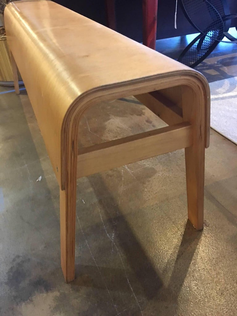 Bent Maple Bench For Sale at 1stDibs