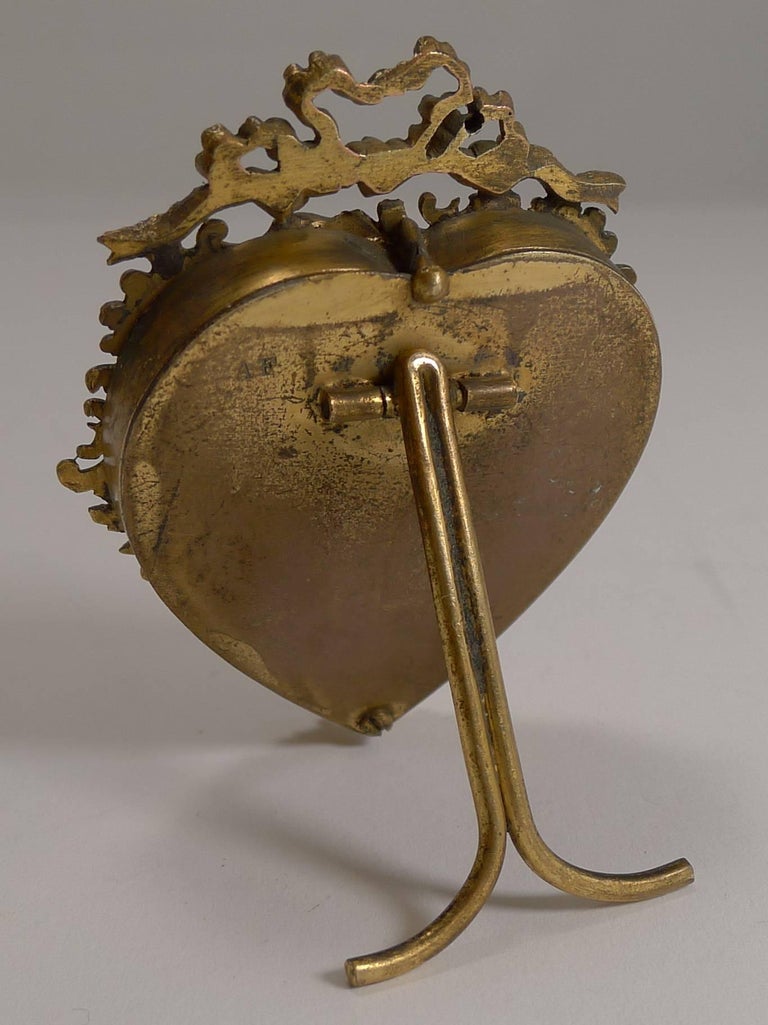 Quality Small Antique Heart Shaped Photograph Frame, circa 1880 at ...