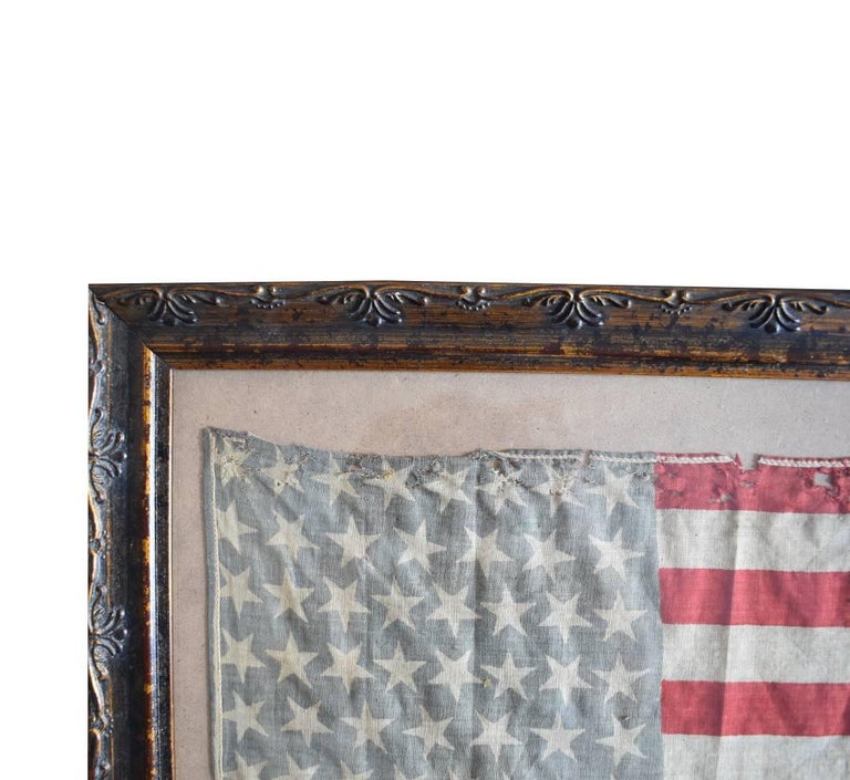 46 Star Oklahoma Flag in Red White Blue from Oklahoma 1907 at 1stDibs ...
