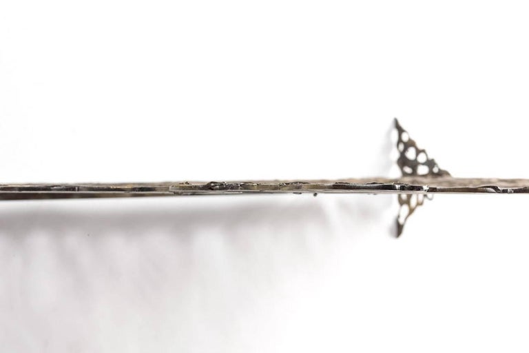 Bespoke Hand-Wrought Iron Reef Fireplace Screen - Custom Order For Sale ...