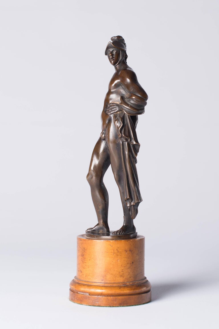 Antique Bronze Statue Mars, 17th Century For Sale at 1stDibs