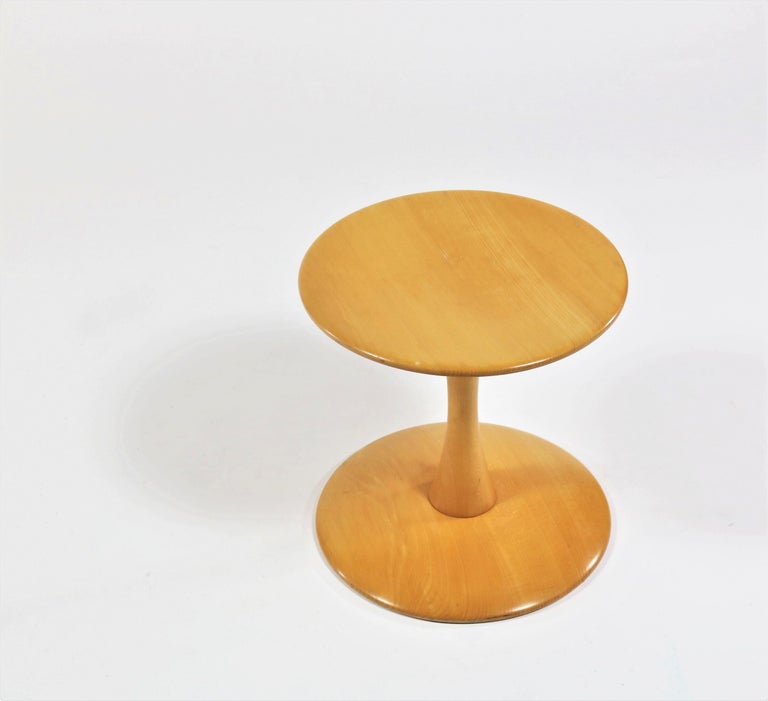 Danish Modern Side Tables or Stools by Nanna Ditzel "Toadstools" in ...