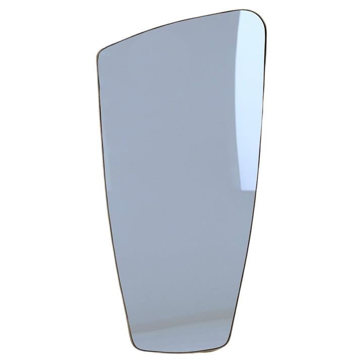 Toucan Embossed Metal Framed Mirror For Sale at 1stDibs