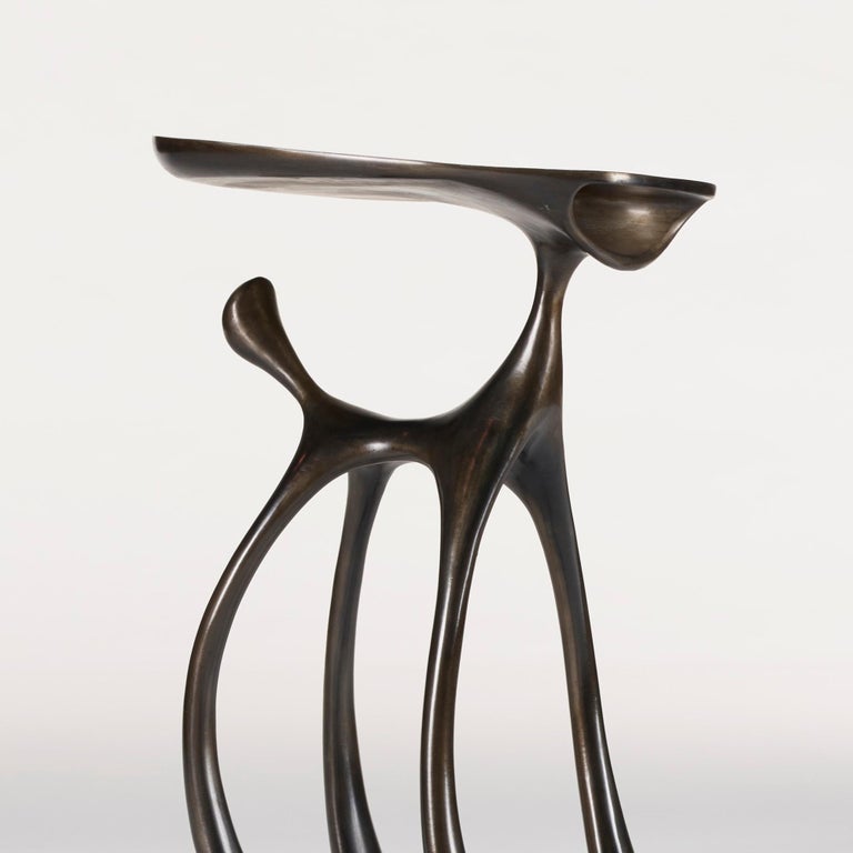 Creature Side Table /Occasional Table/Cast Aluminum/Burnished, Jordan ...