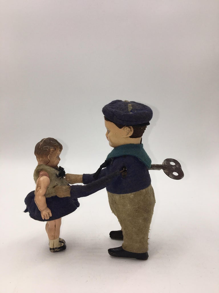 Vintage Schuco Wind Up Toy, Dancing German Couple, circa 1930 For Sale ...