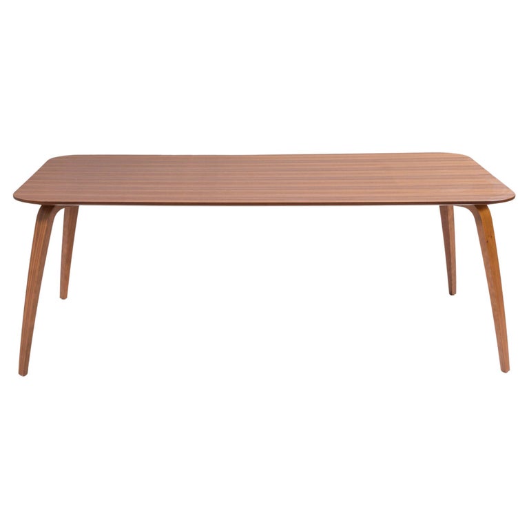 Gubi by Komplot Design Rectangular Walnut Dining Table For Sale at 1stDibs