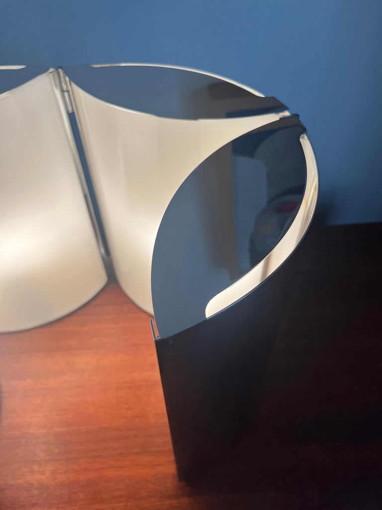 "Éventail" Table Lamp by Jean-Pierre Vitrac for Verre Lumière Edition ...