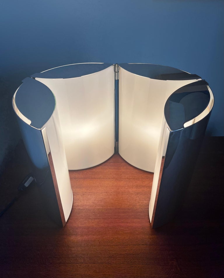 "Éventail" Table Lamp by Jean-Pierre Vitrac for Verre Lumière Edition ...