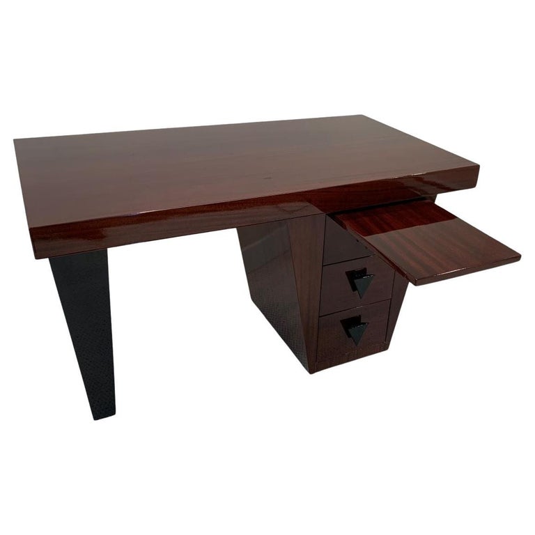 Modernist Art Deco Partners Desk , In The Style Of Gilbert Rohde Or ...