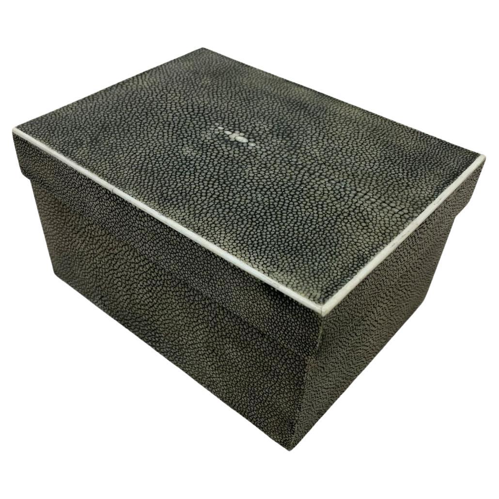 Early R and Y Augousti, Paris Shagreen Vanity Frame For Sale at 1stDibs