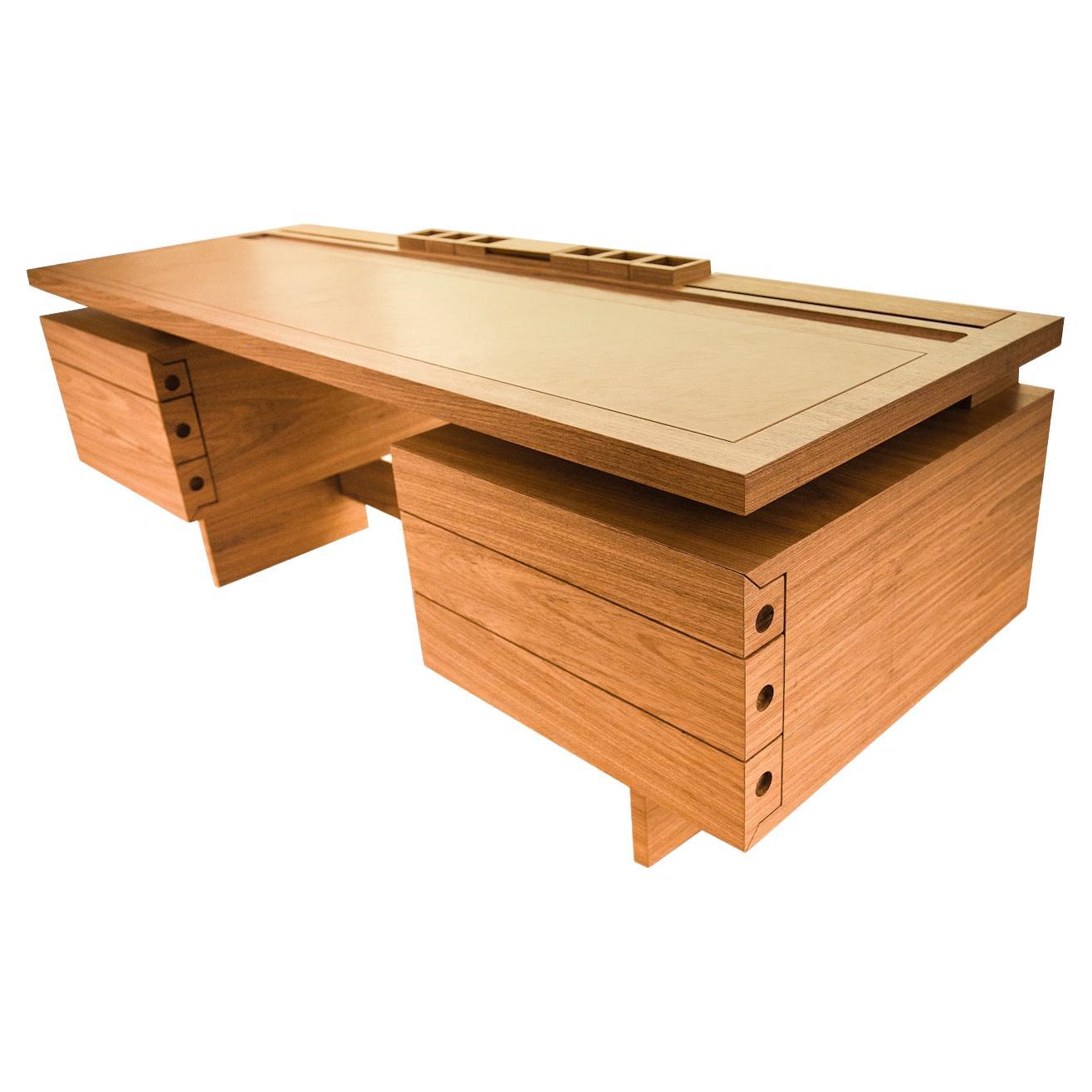 Kittenger Wood Lawyer's Desk For Sale at 1stDibs | lawyer desk, lawyers ...