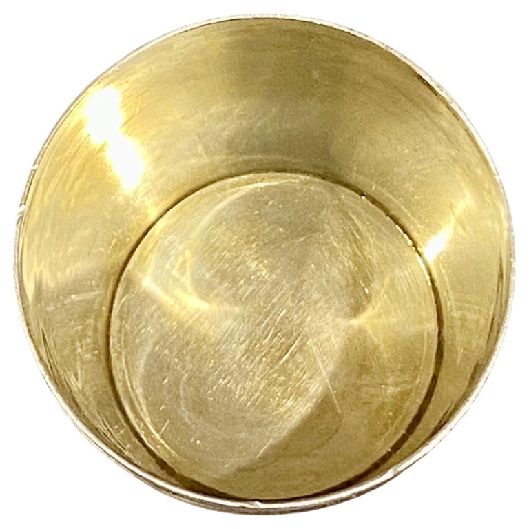 A Rare Set of 8 Gerald Benney, Elizabeth II Modernist Sterling Silver ...