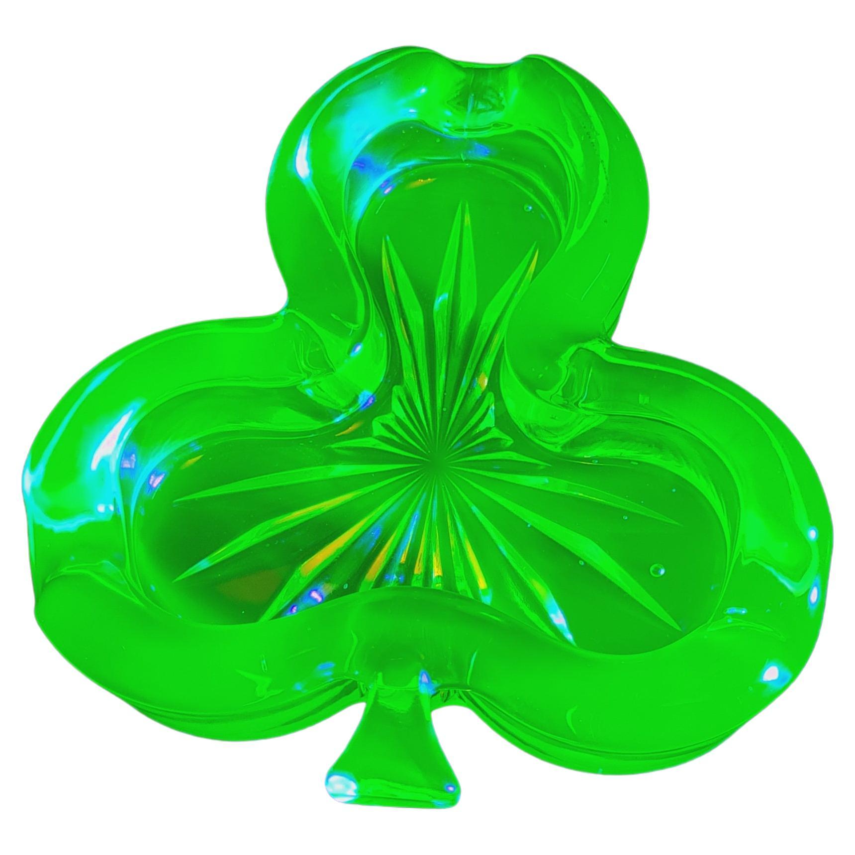 Vitange Art Deco Uranium Ashtray at 1stDibs
