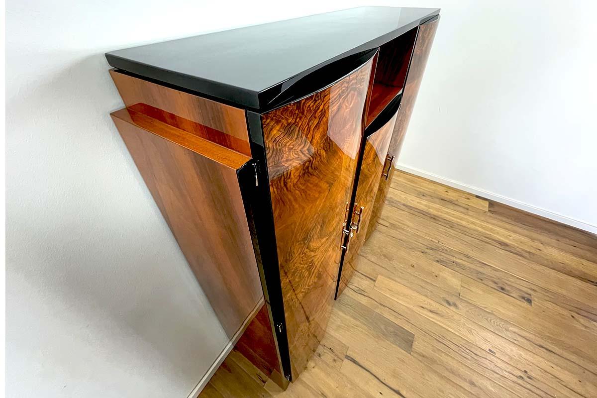 Art Deco Library / Highboard from Paris 'Villa Victor Hugo' around 1925 ...