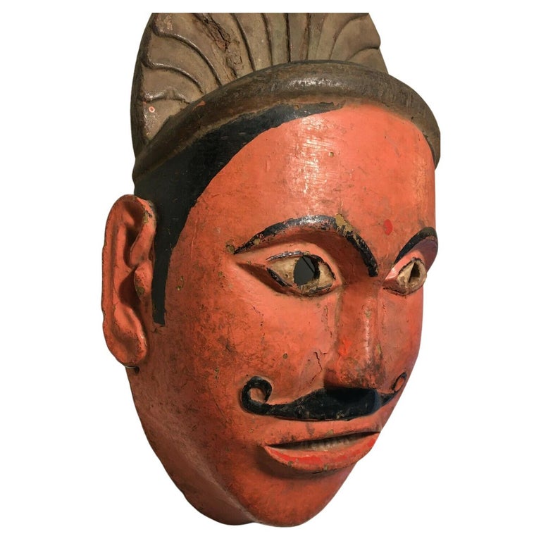 Rare Danced Ethnographic Polychromed Konkan Region 'Karnataka' Indian ...