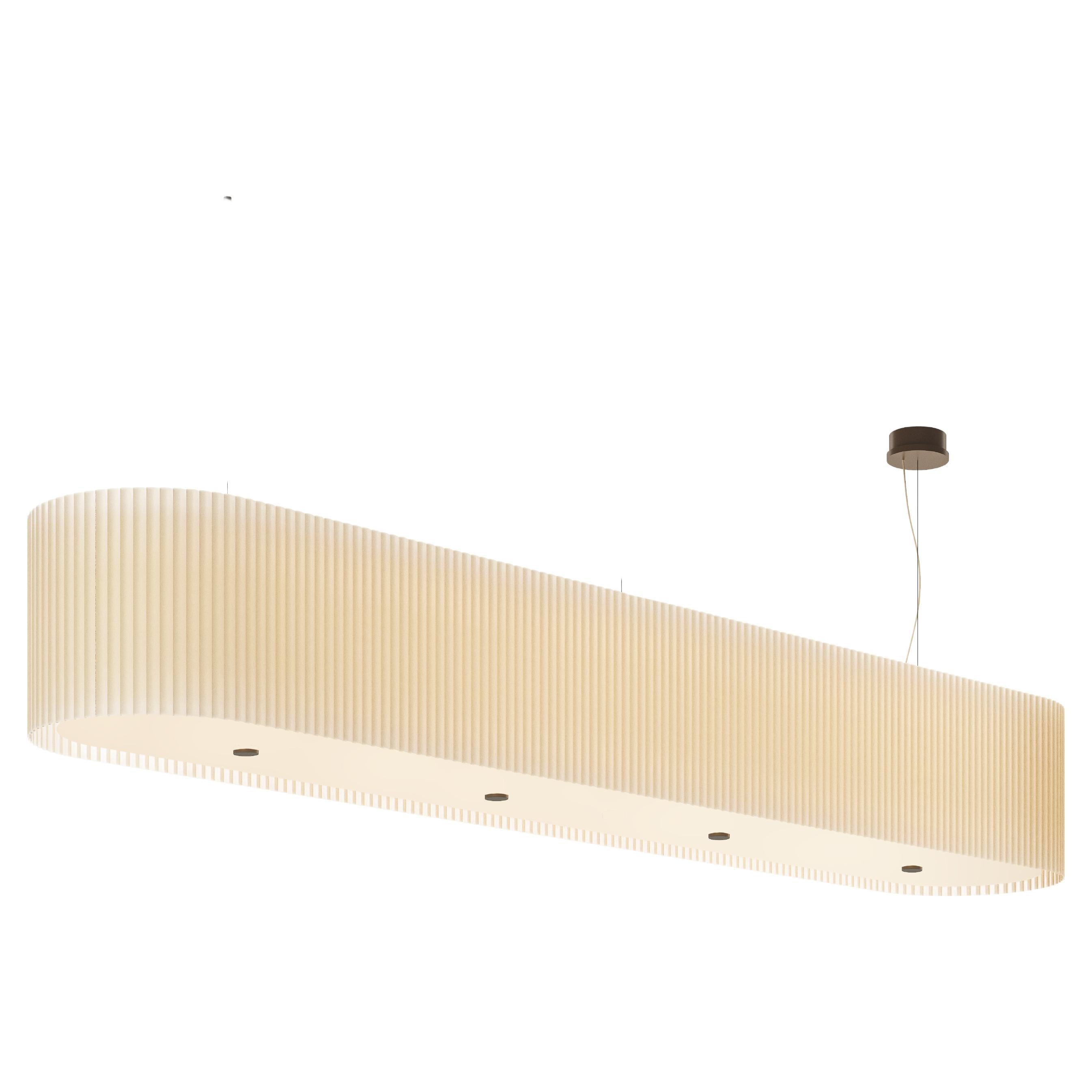 E1 Pleated Ceiling Lamp Exclusive Handmade in Italy For Sale at 1stDibs