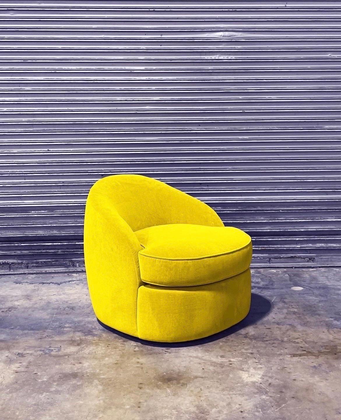 India Mahdavi Botero Swivel Armchair at 1stDibs | swivel chair india
