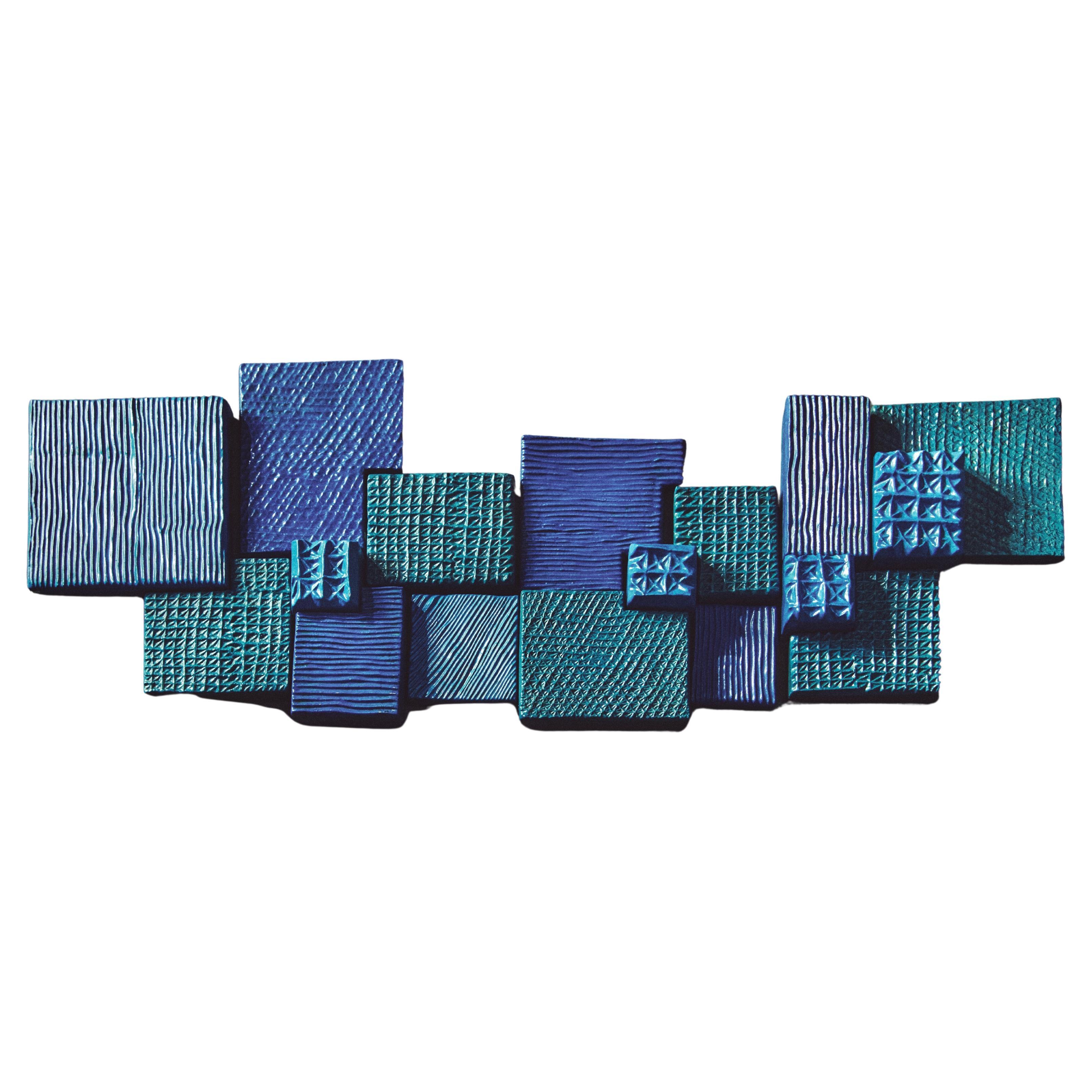 Ceramic Wall Panel Sculpture by Andrée and Michel Hirlet, France For ...