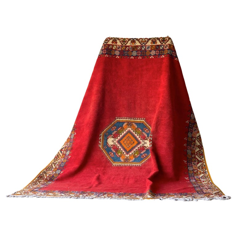 Antique, East Turkestan Khotan Rug, 7' 11" x 9' 8", Circa 1920 For Sale ...