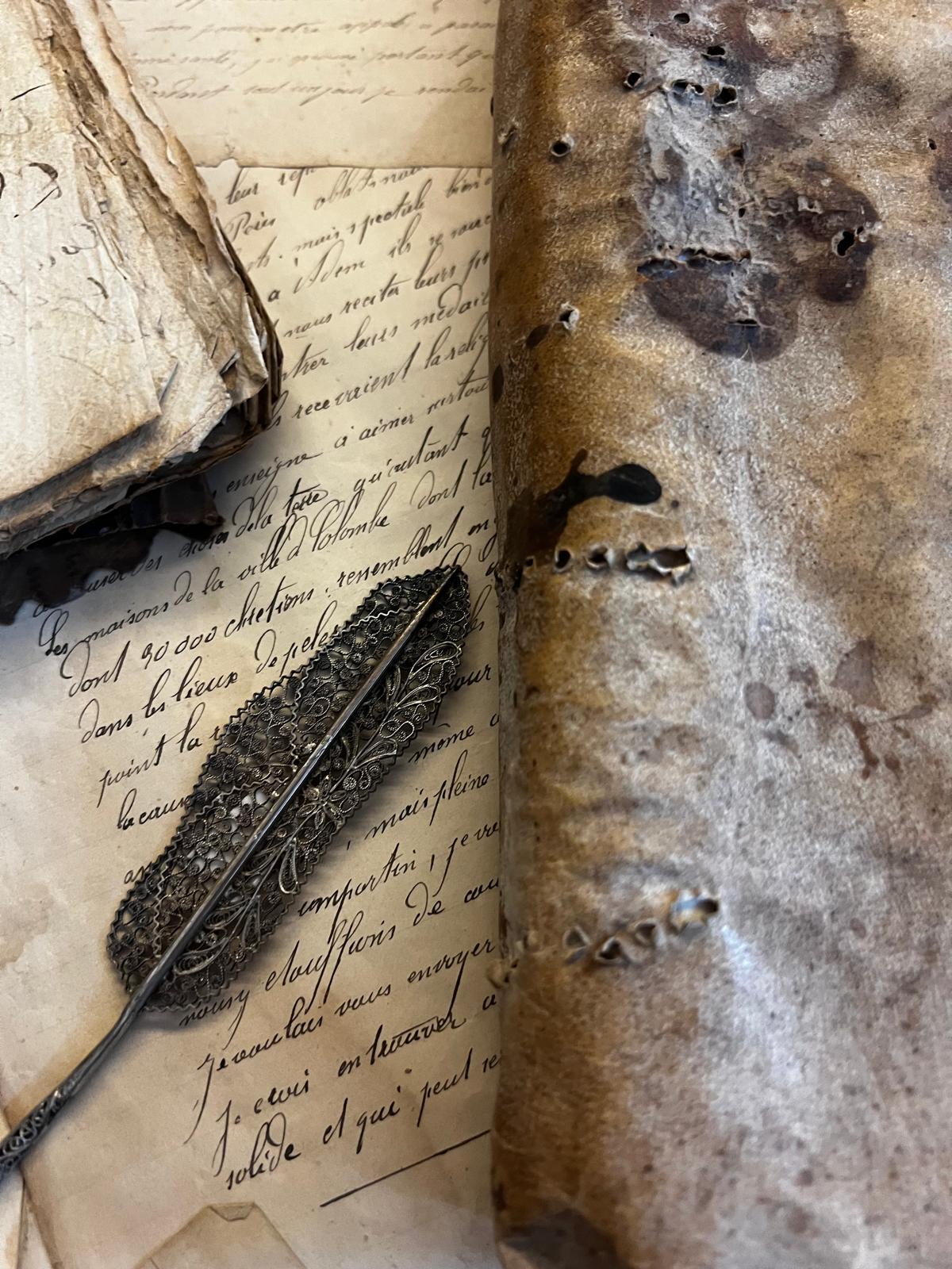 Antique Book Journal Display 13th-19th Century For Sale at 1stDibs