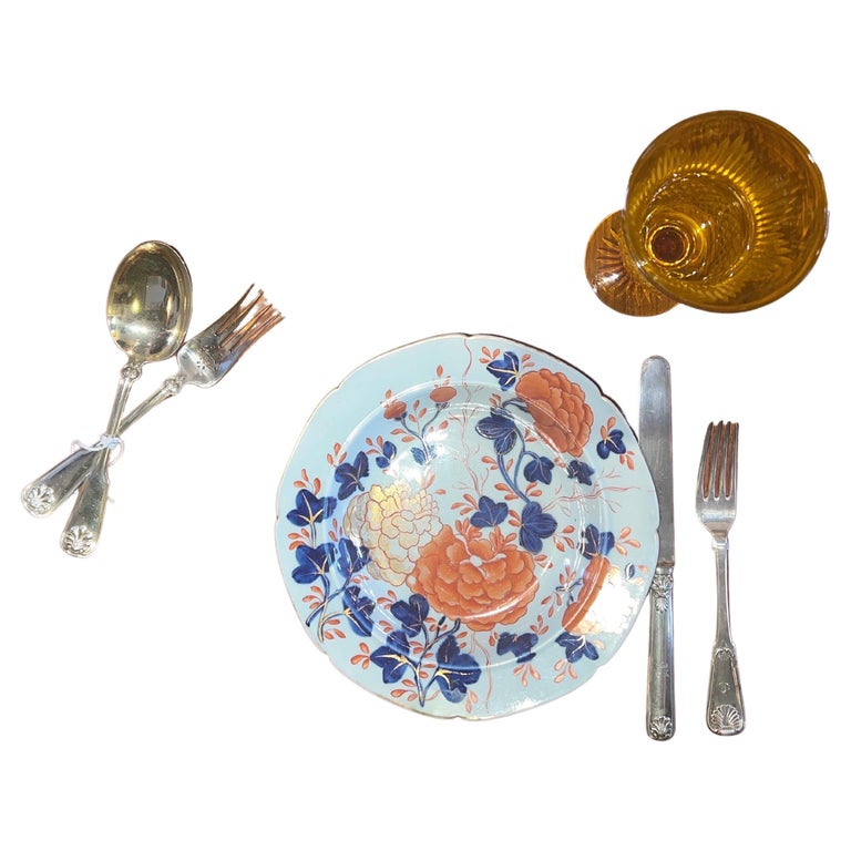 Mid-19th C. to 20th C. 13 Piece Mixed Dining Set for 2 by Vito Giallo ...