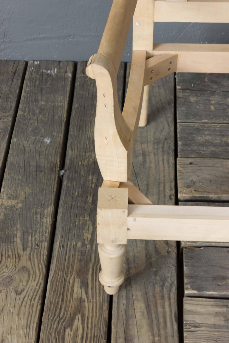 Unfinished Frame for a Napoleon III Style Settee For Sale at 1stDibs