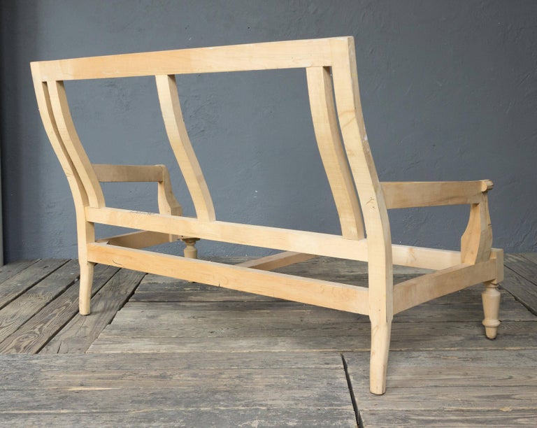 Unfinished Frame for a Napoleon III Style Settee For Sale at 1stDibs